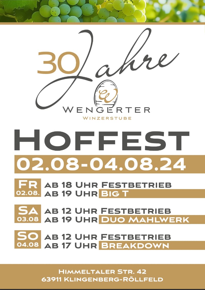 News - Weingut und Winzerstube Wengerter